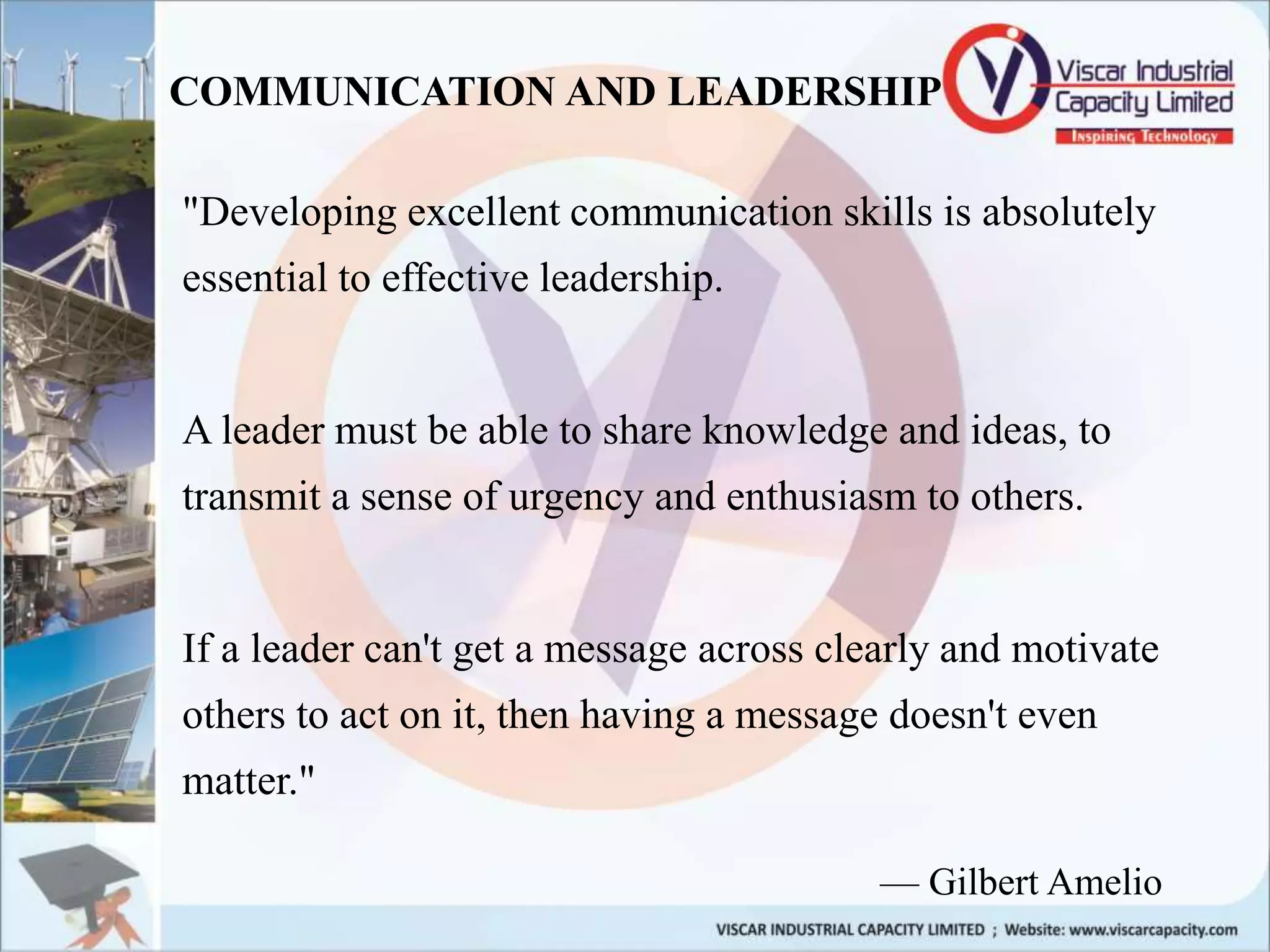 Communication for Effective Leadership | PPTX