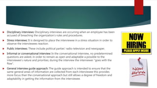 Communication for employment-INTERVIEWS | PPTX