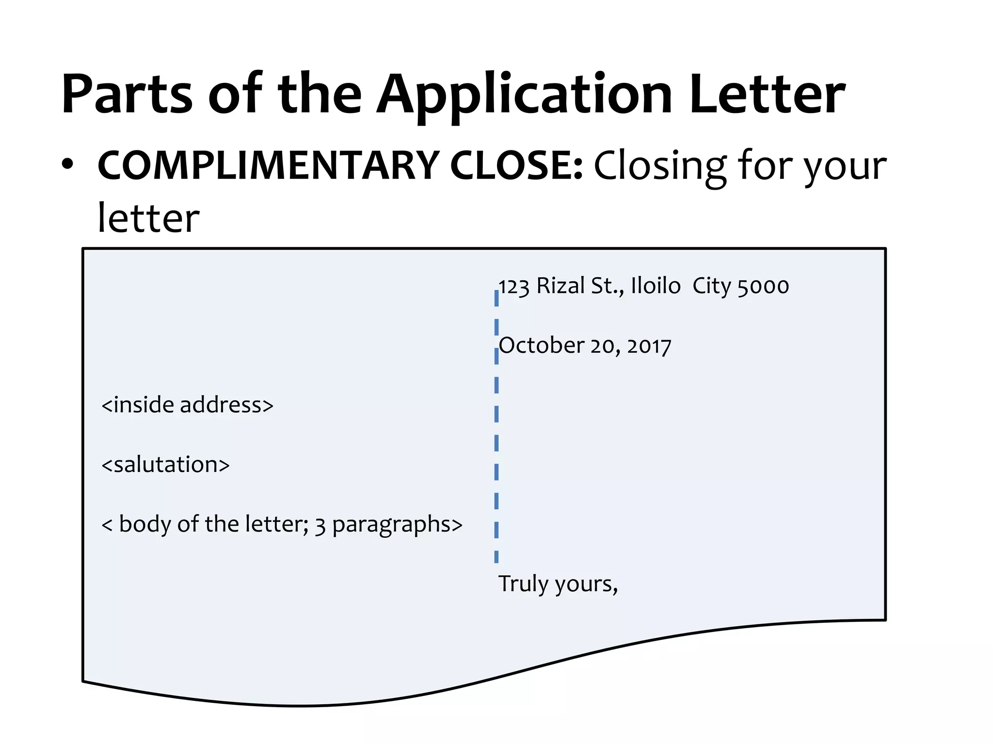 Communication for employment: Writing the application letter and resume ...