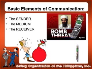 Communication for Safety.ppt. Basic Communication skills that we used ...