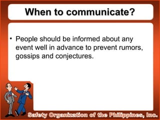 Communication for Safety.ppt. Basic Communication skills that we used ...