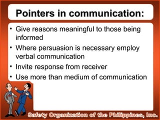 Communication for Safety.ppt. Basic Communication skills that we used ...