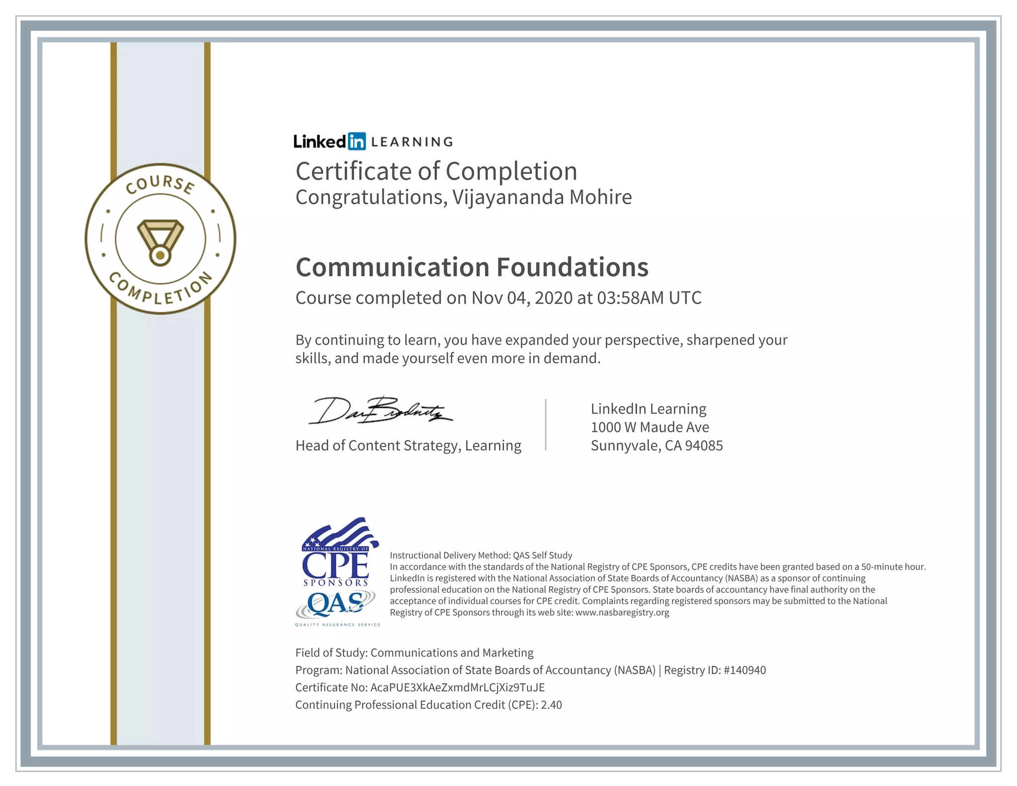 Communication foundations exam | PDF