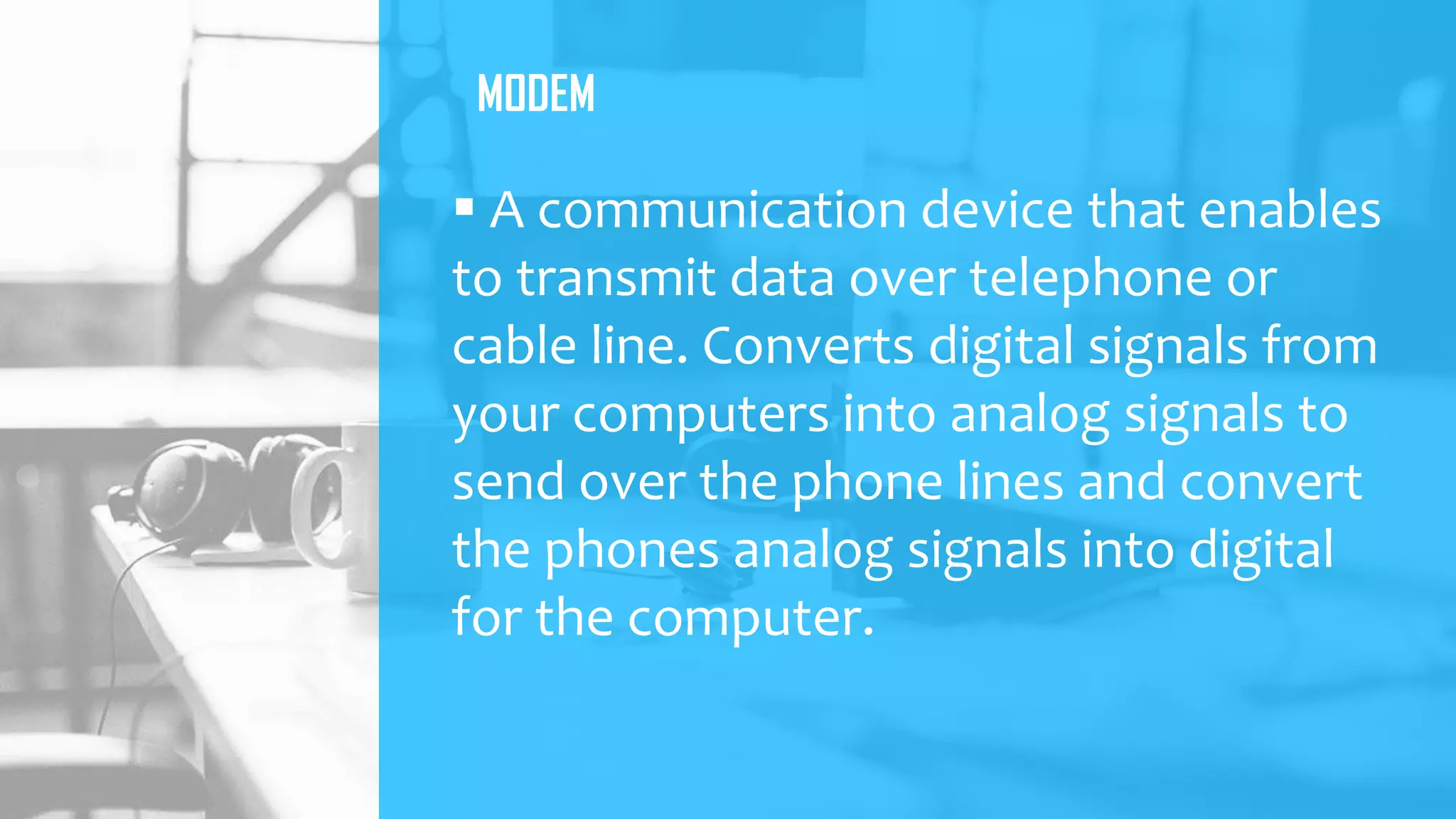 Communication Hardware Ppt