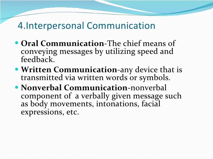 Communication
