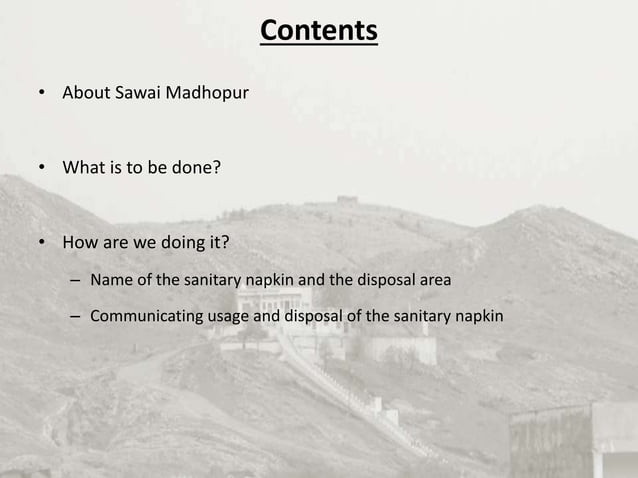 Communication Strategy - Sanitary Napkin Usage and Disposal | PPTX ...