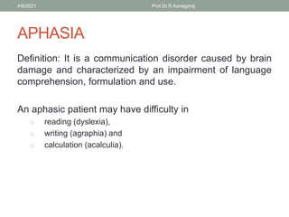 Communication impairment | PPTX