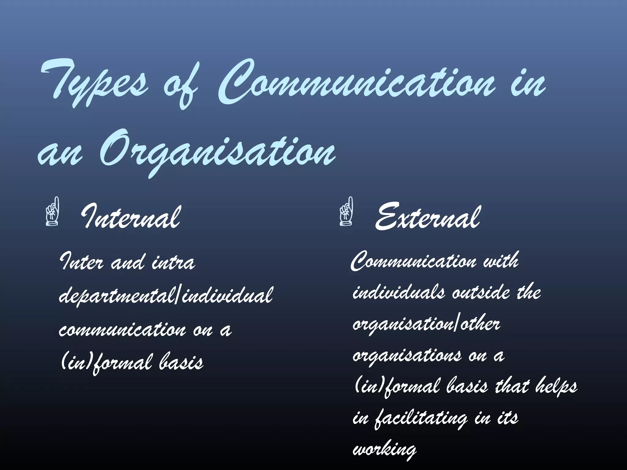 Communication in an_organisation | PPT