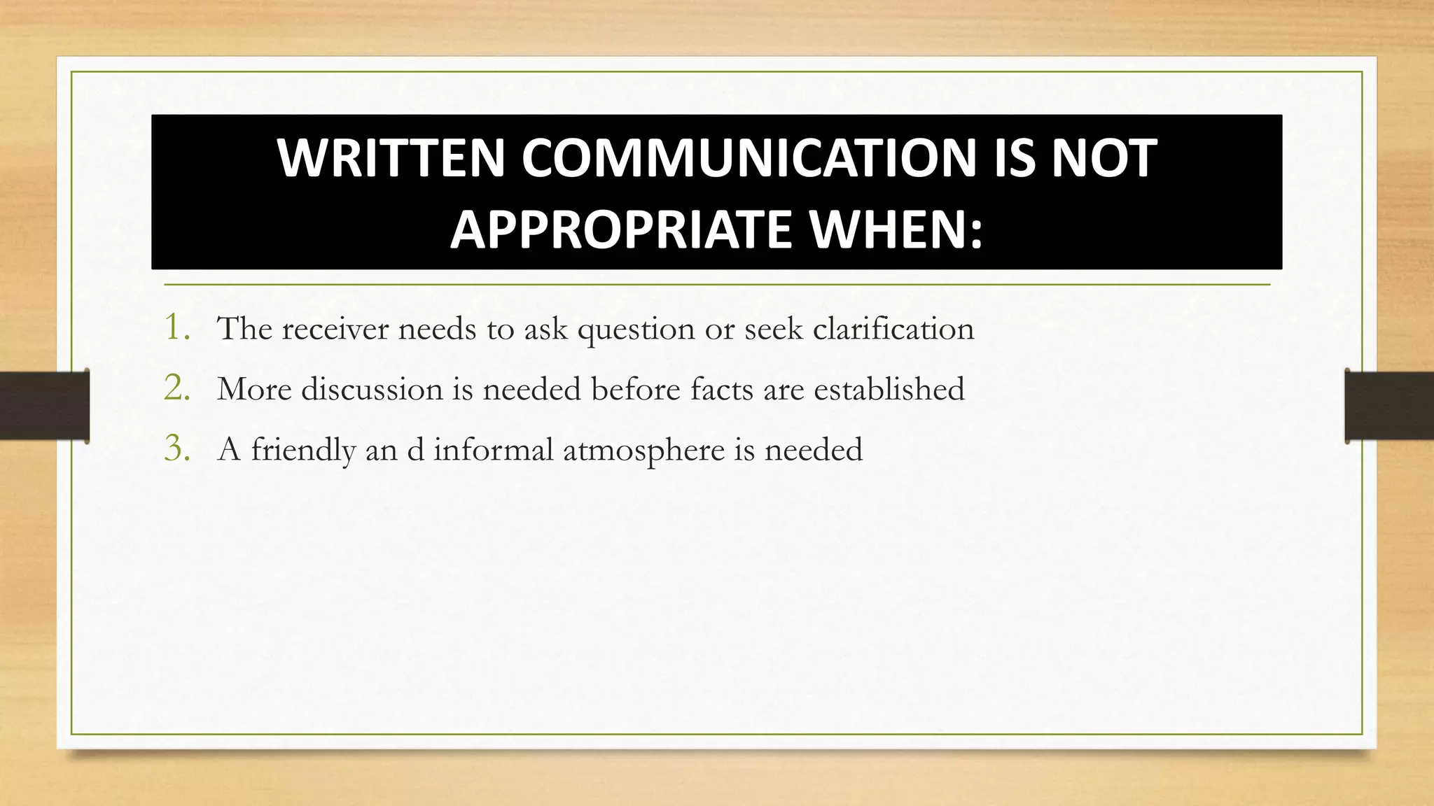 Human Behavior in Organization chapter 6-COMMUNICATION | PPTX