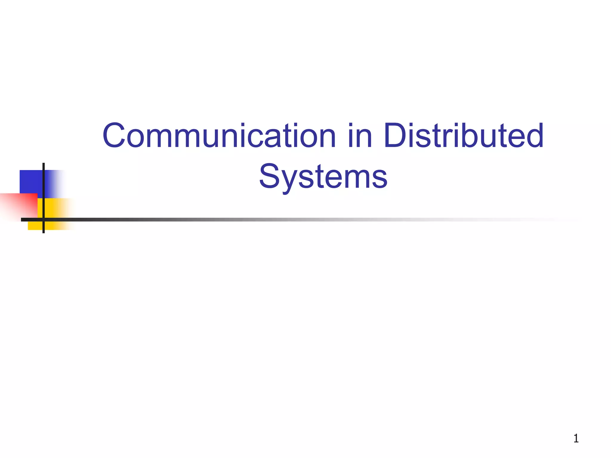 Communication in Distributed System.ppt