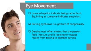 Importance of Non-verbal .pptx | Eye and Vision Conditions | Diseases ...