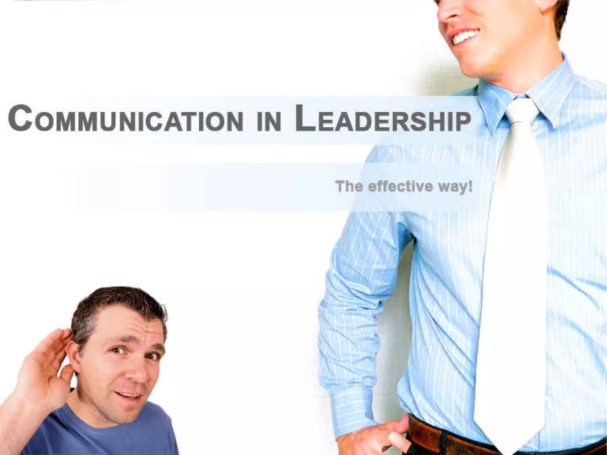 Communication In Leadership | PPT