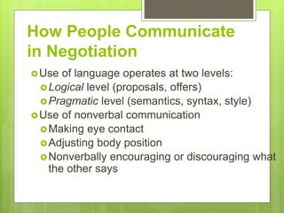 Communication in negotiation process.ppt