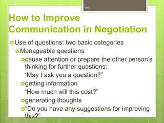 Communication in negotiation process.ppt