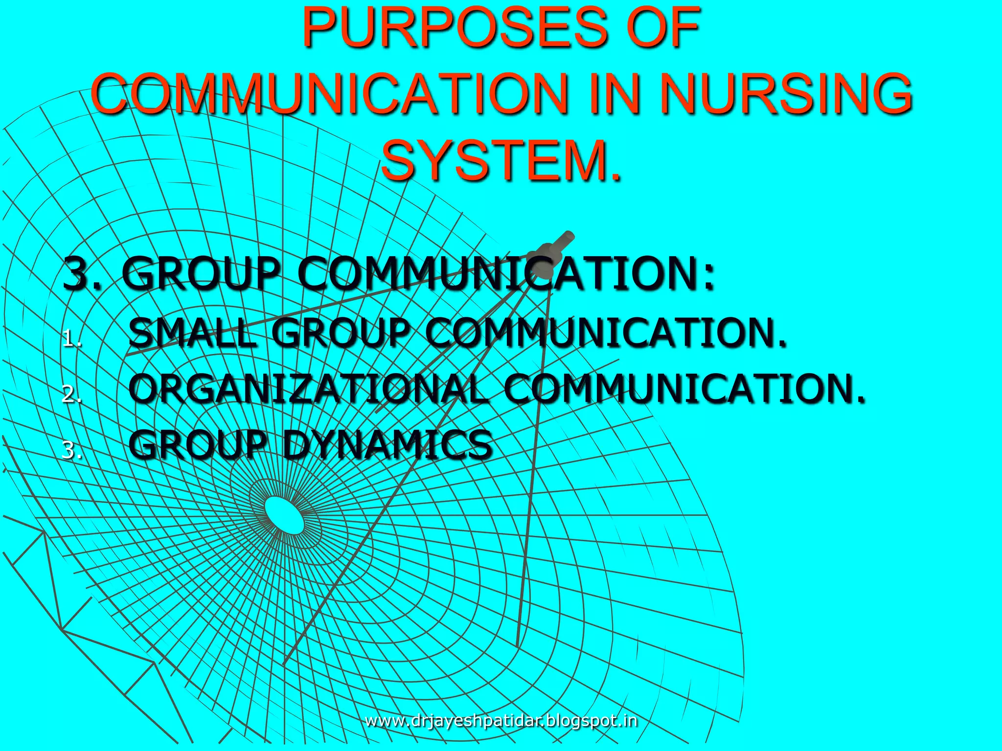 Communication in nursing | PPSX