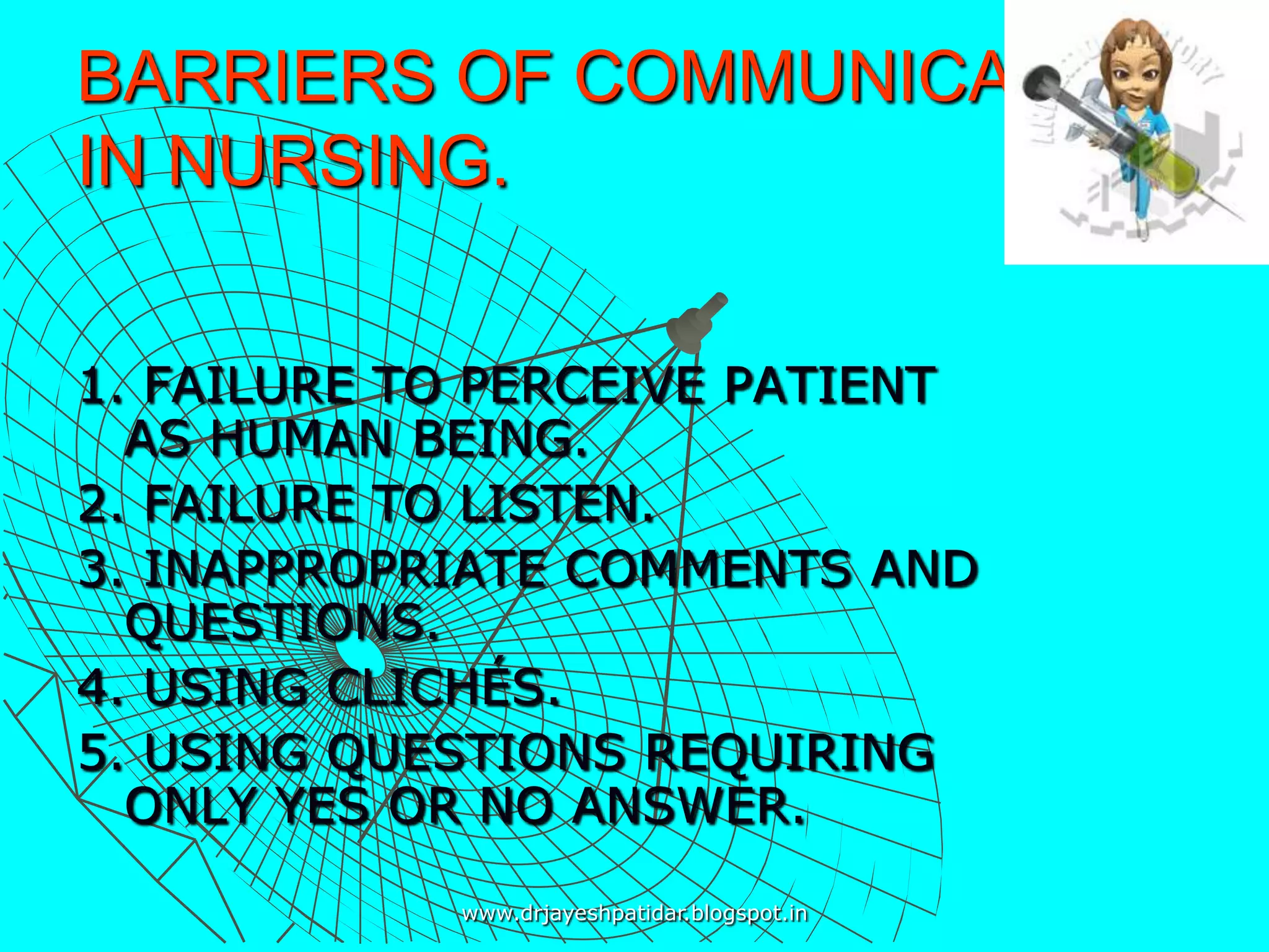Communication in nursing | PPSX