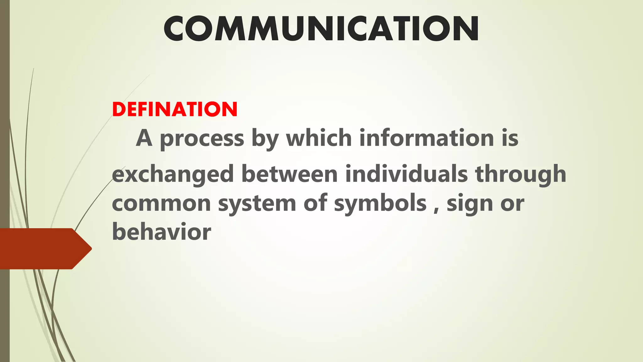 Communication in nursing ,Types ,process, purpose | PPTX