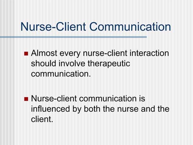 Communication in nursing.ppt | Parenting Babies and Toddlers | Parenting