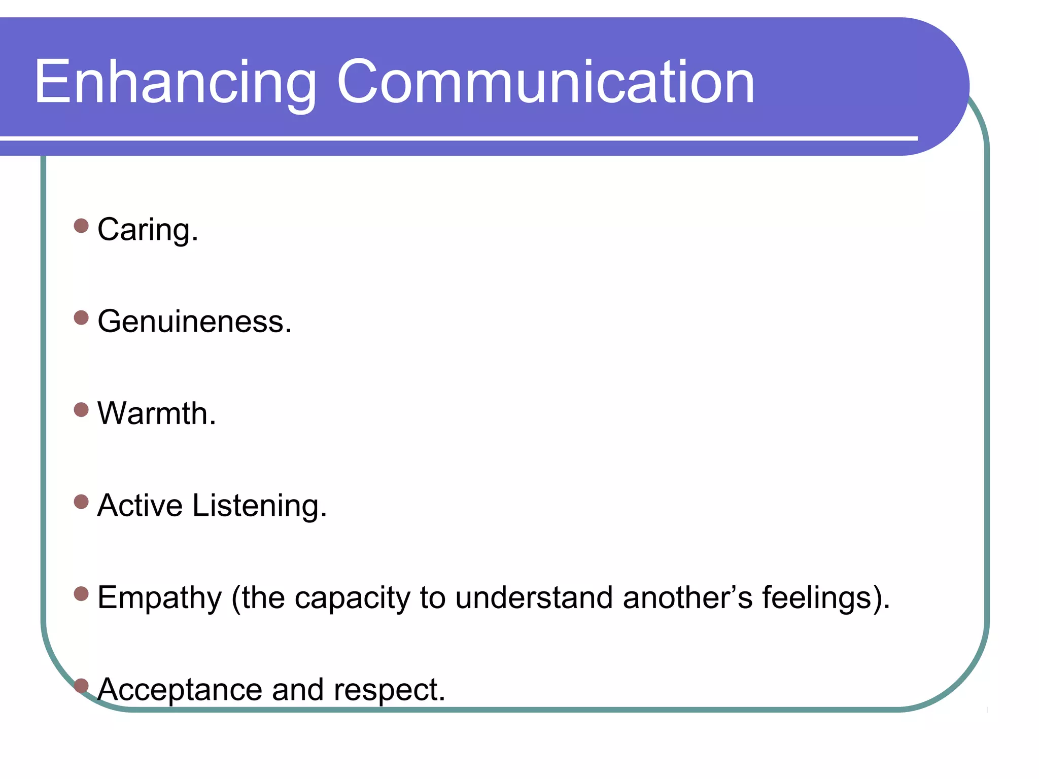 Effective Communication in nursing | PPT