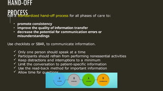 communication skill in operation theatre | PPTX