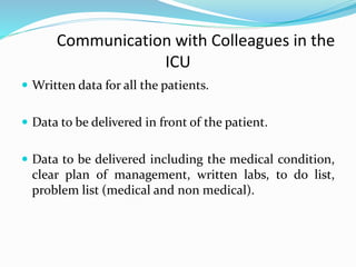Communication in Pediatric Critical Care.pptx | First Aid | Injuries