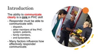 COMMUNICATION IN PRE HOSPITAL CARE SERVICE.pptx