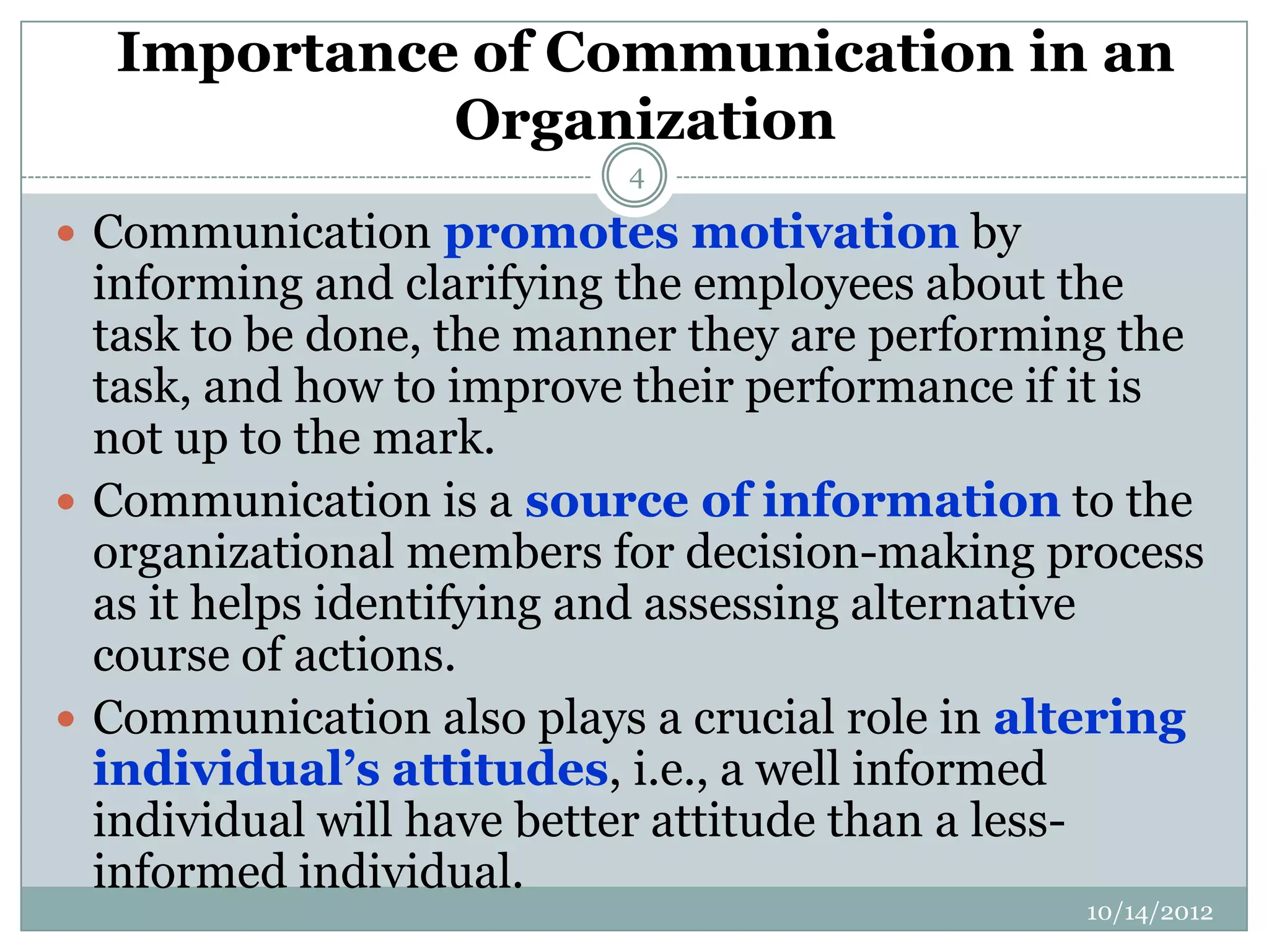 Communication in public administration | PPTX
