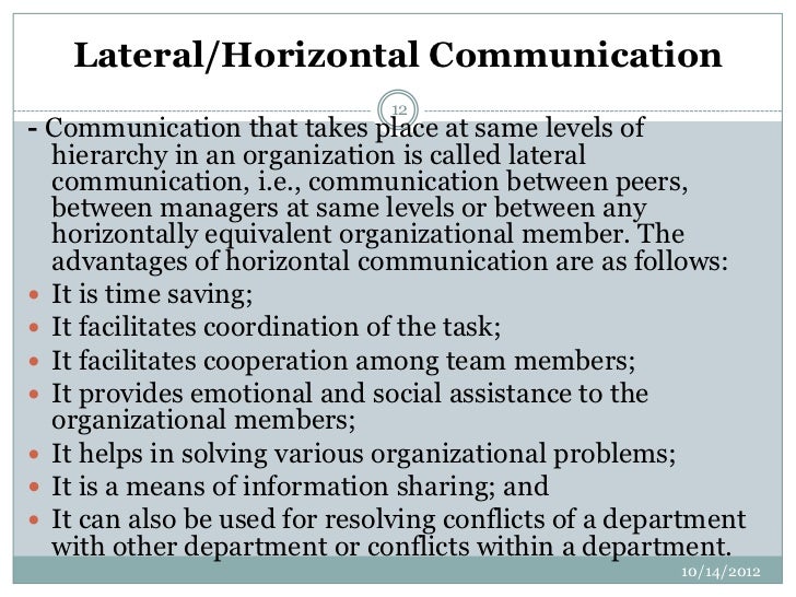 Advantages Of Lateral Communication The Advantages Of Vertical advantages-of-lateral-communication-the-advantages-of-vertical