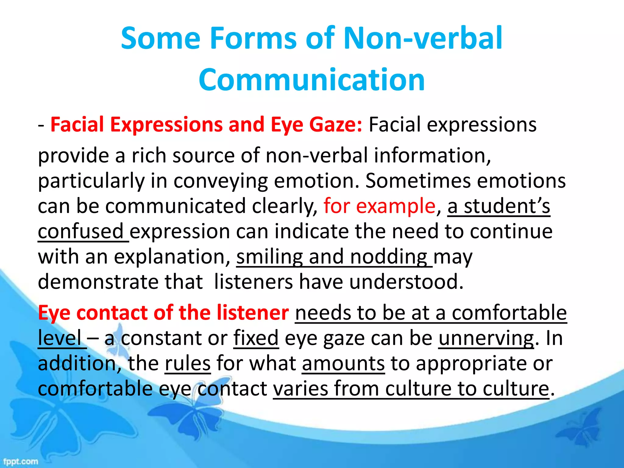 Communication in schools | PPTX