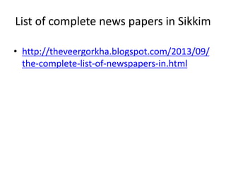 Communication in Sikkim.pptx