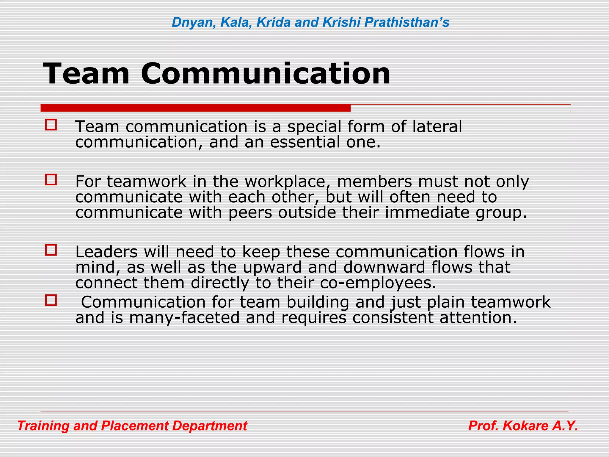 Communication in the workplace final | PPT | Human Resources | Business