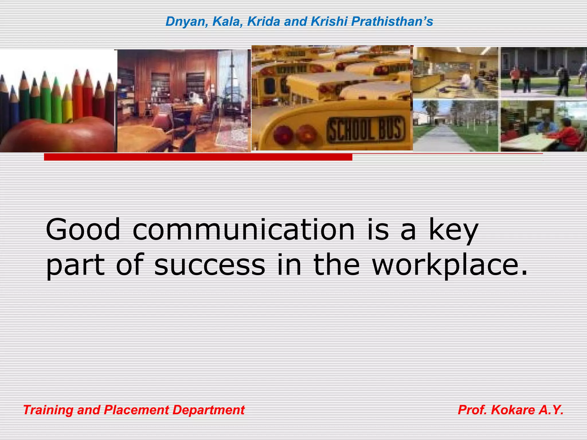 Communication in the workplace final | PPT | Human Resources | Business