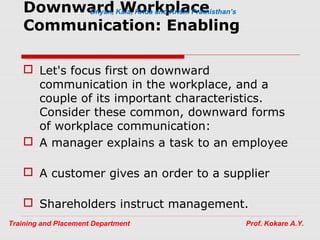 Communication in the workplace final | PPT