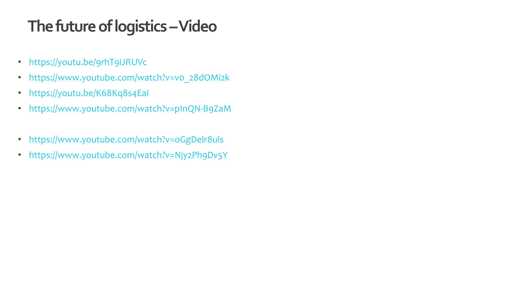 Communication in Transport management - Land freight - SS 2023 .pptx