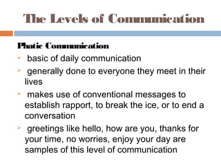 Introduction to Communication Process | PPT