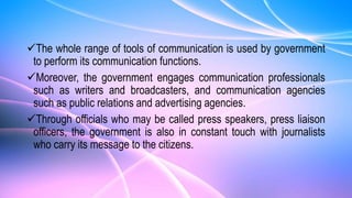 Communication in Various Settings. appptx | PPTX