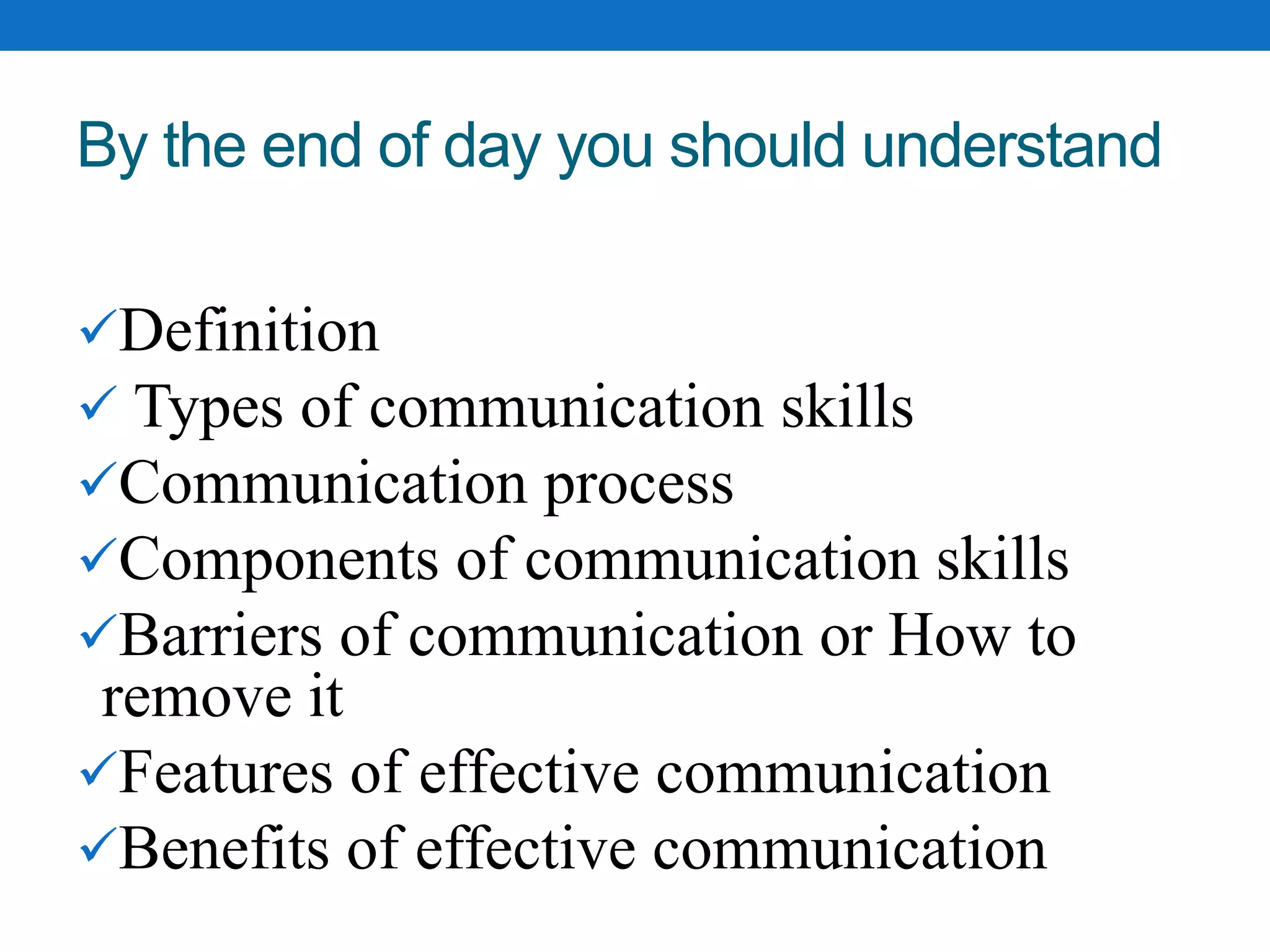 Communication is the life | PPTX
