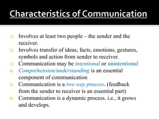 Communication and its importance in building interpersonal relations | PPTX