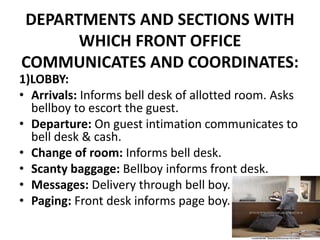 Communication & its importance in front office | PPTX