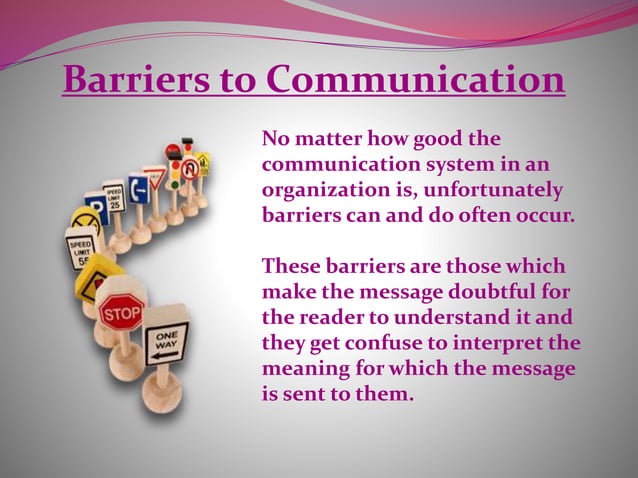 Communication & its barrier | PPTX