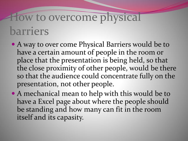 Communication & its barrier | PPTX