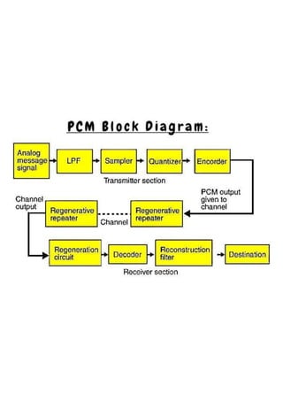 Pulse Code Modulation (PCM).pptx | Digital Audio | Computer Software ...