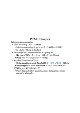 Pulse Code Modulation (PCM).pptx | Digital Audio | Computer Software ...
