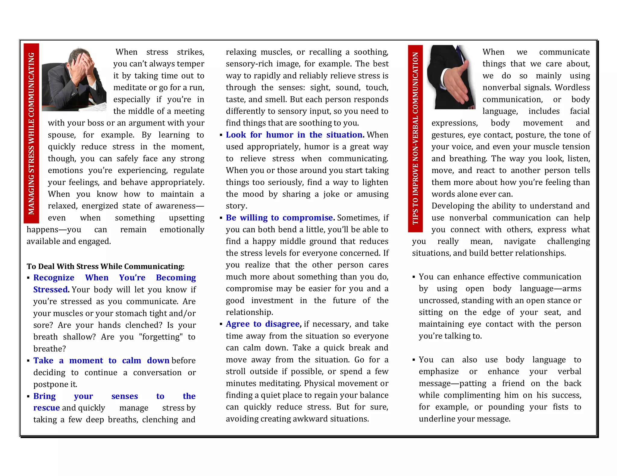 Communication Handout | PDF