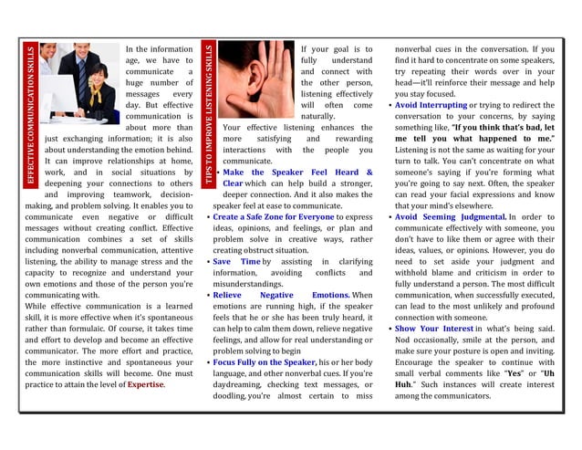 Communication Handout | PPT