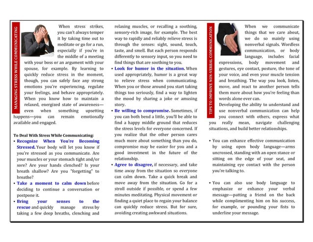 Communication Handout | PPT