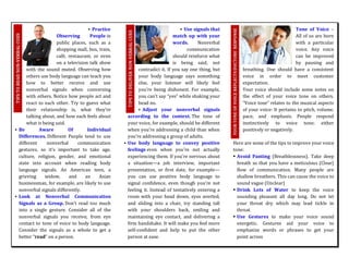 Communication Handout | PDF | Parenting Babies and Toddlers | Parenting