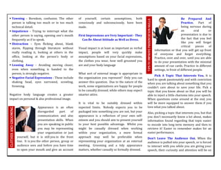 Communication Handout | PDF