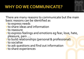 Communication level 2 presentation | PPT