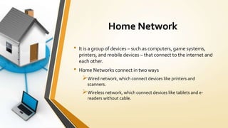 Communication line, communication devices and home network | PPTX
